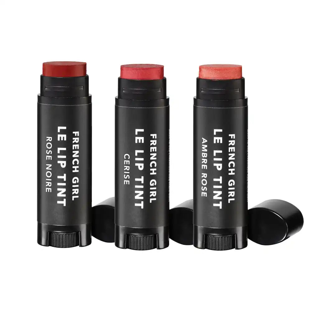 Lip Tint Set: Rose Noire, Cerise, Ambre Rose | Tous le Jours – FRENCH GIRL